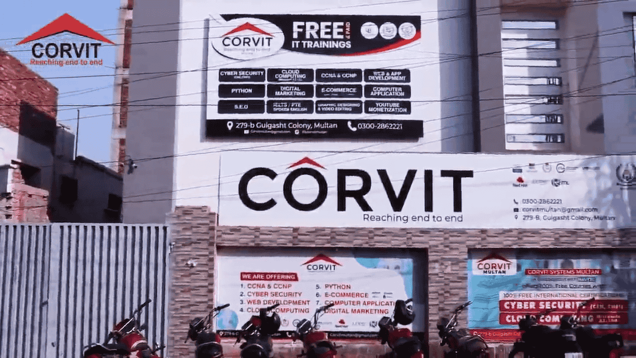 Corvit Systems Multan - Best IT Training Institute in Multan